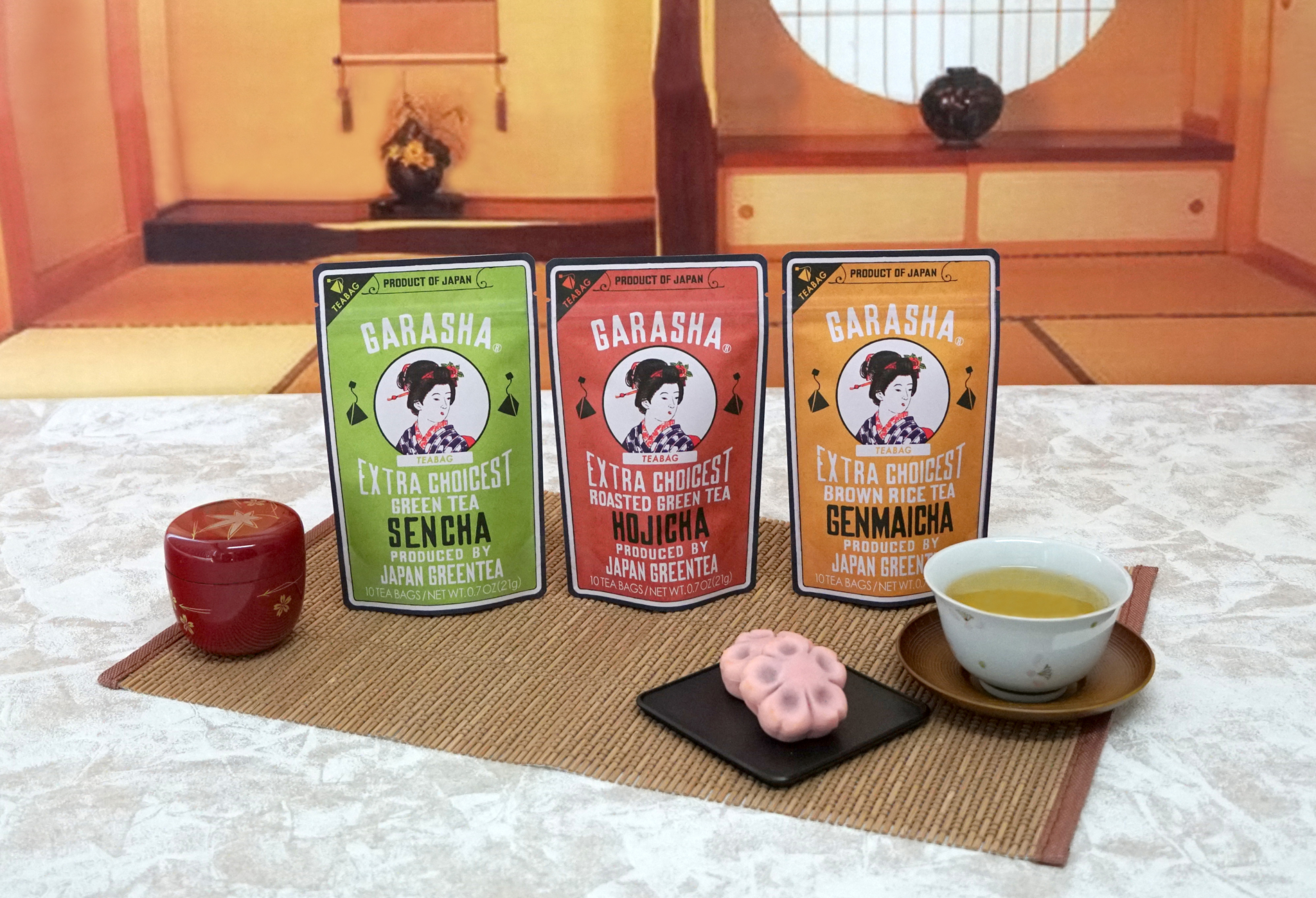 和の魅力、世界へ！外国人観光客を魅了する日本茶ブランド「GARASHA(ガラシャ)」新パッケージで販路拡大 | ニュース | 日本緑茶センター
